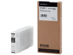 エプソン SC1BK11 フォトブラック 110ml LAMI MALL Plus